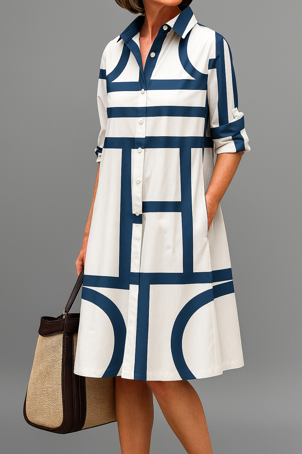 Siena™ | Sophisticated Midi Dress – Ellis and Porter